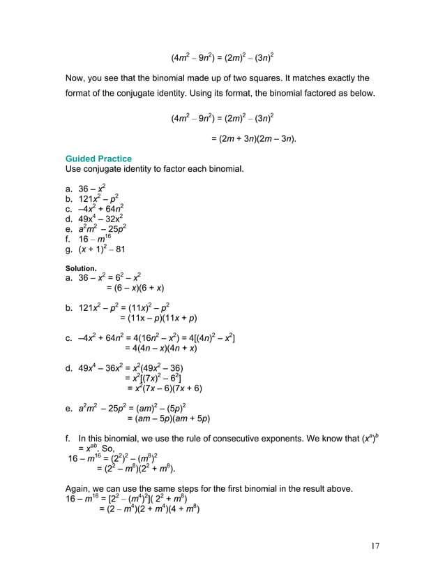Algebraic Simplification and evaluation | PDF