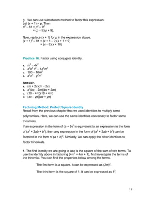 Algebraic Simplification and evaluation | PDF