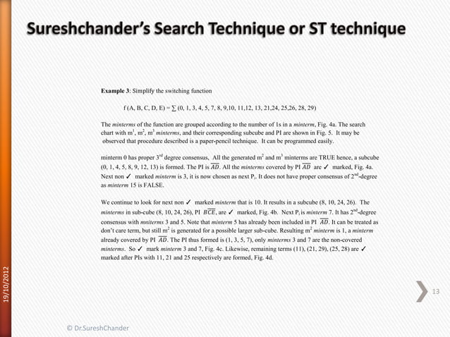 Simplification Of Switching Functions Ppt 1151