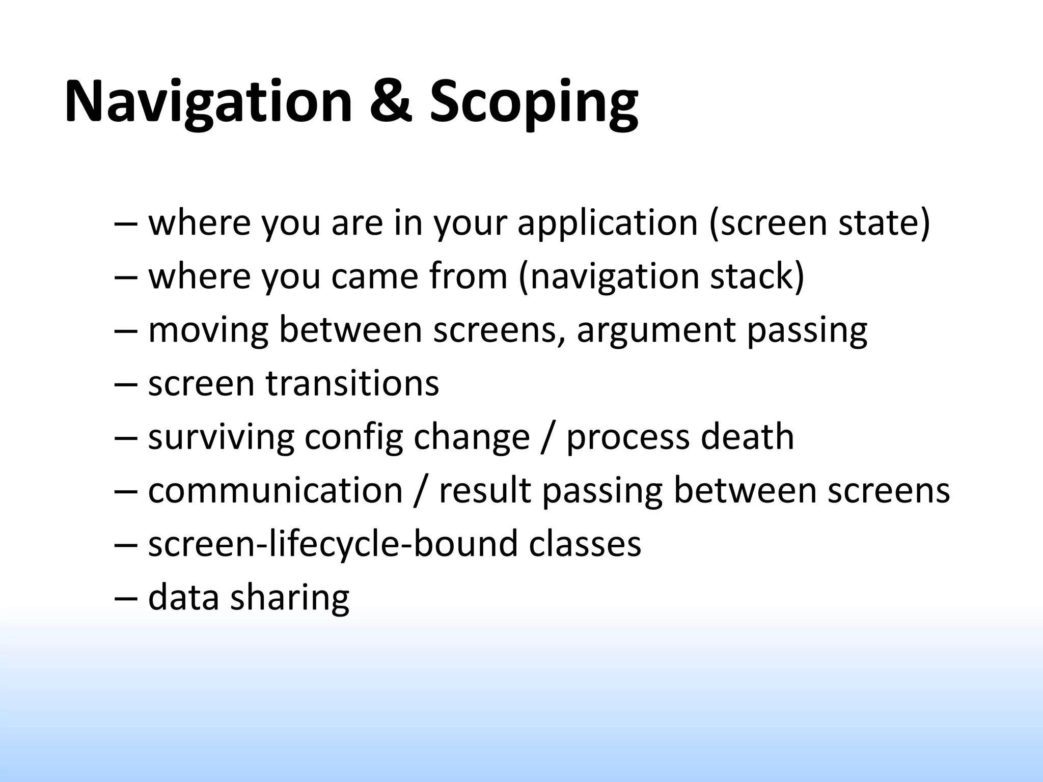 Simplified Android Development with Simple-Stack | PDF