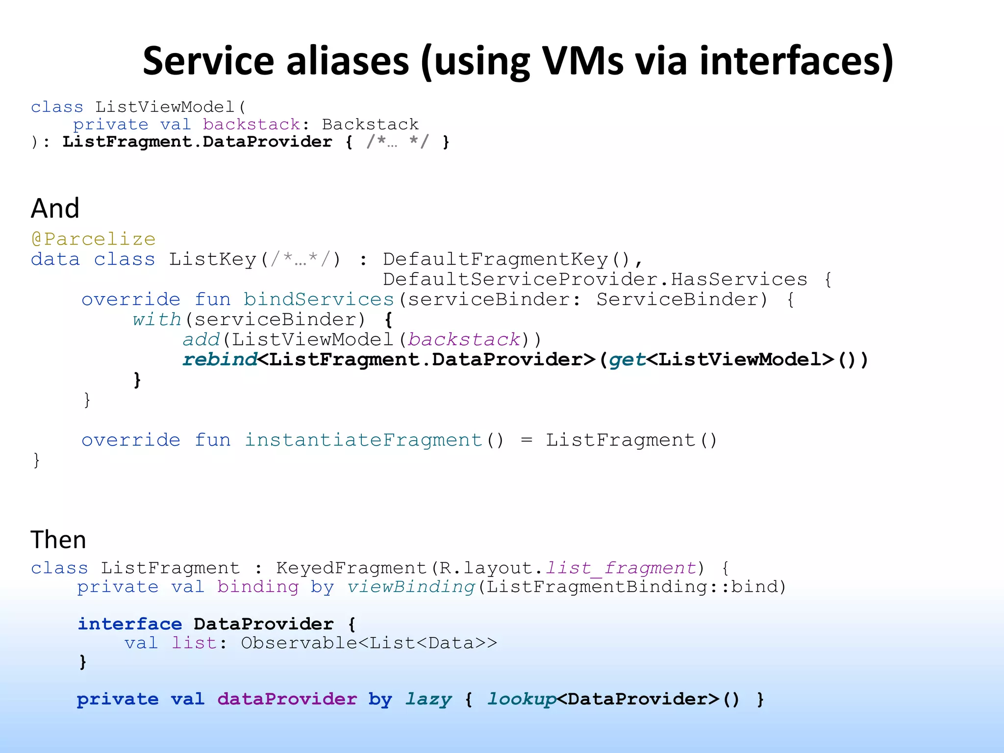 Simplified Android Development with Simple-Stack | PPT