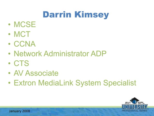 Simplified av control solutions by Extron Electronics | PPT