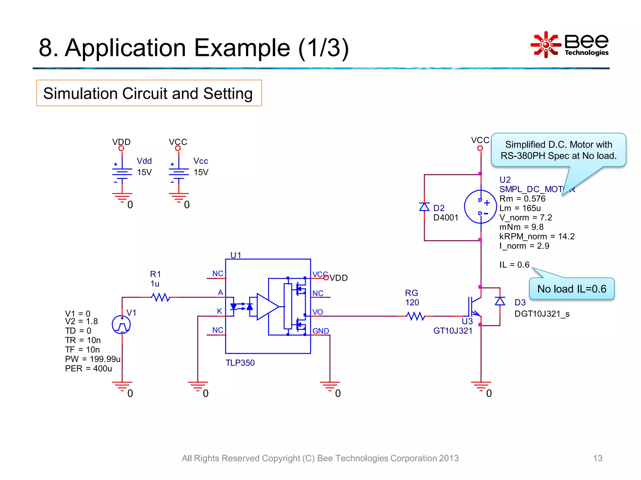 Simple Model of DC Motor using LTspice | PDF