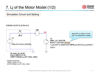 Simple Model of DC Motor using LTspice | PDF