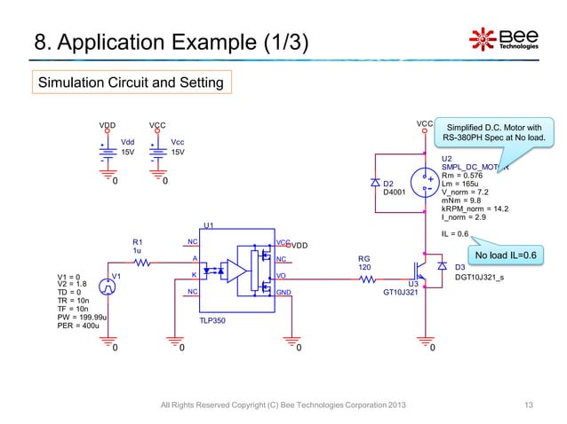 Simple Model of DC Motor using LTspice | PDF
