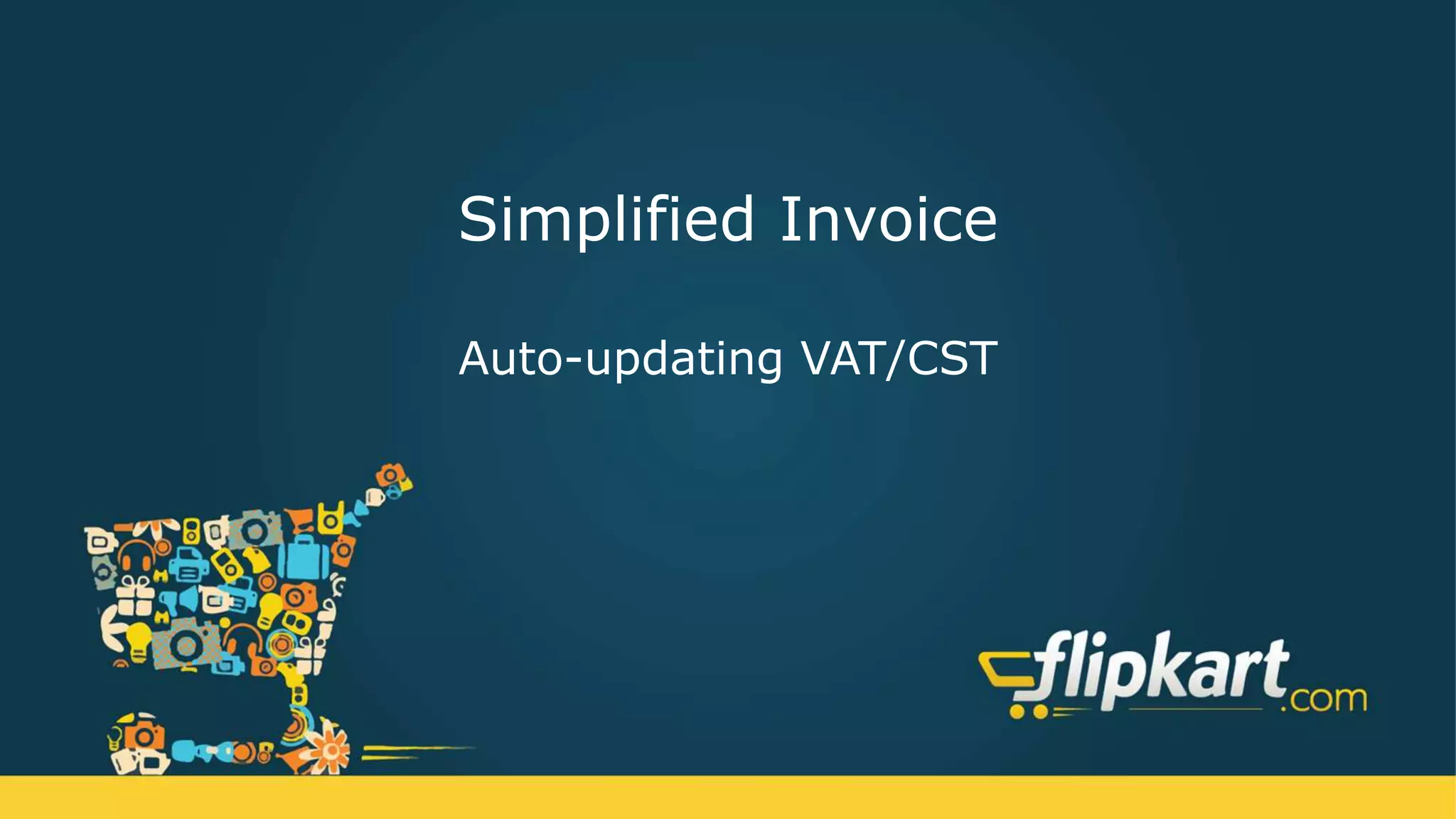 Simplified invoice | PPT