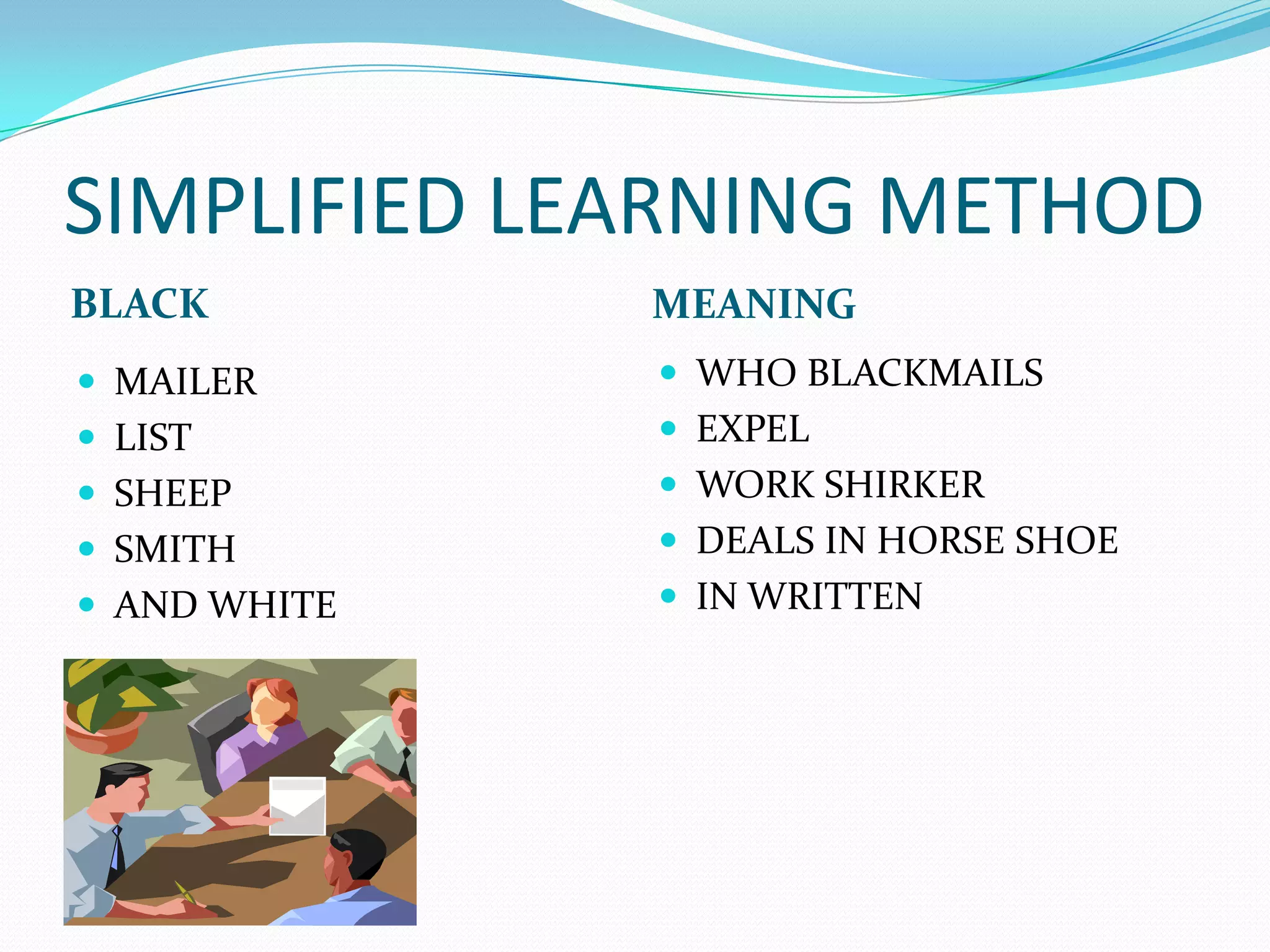 Simplified methods of learning english | PPT