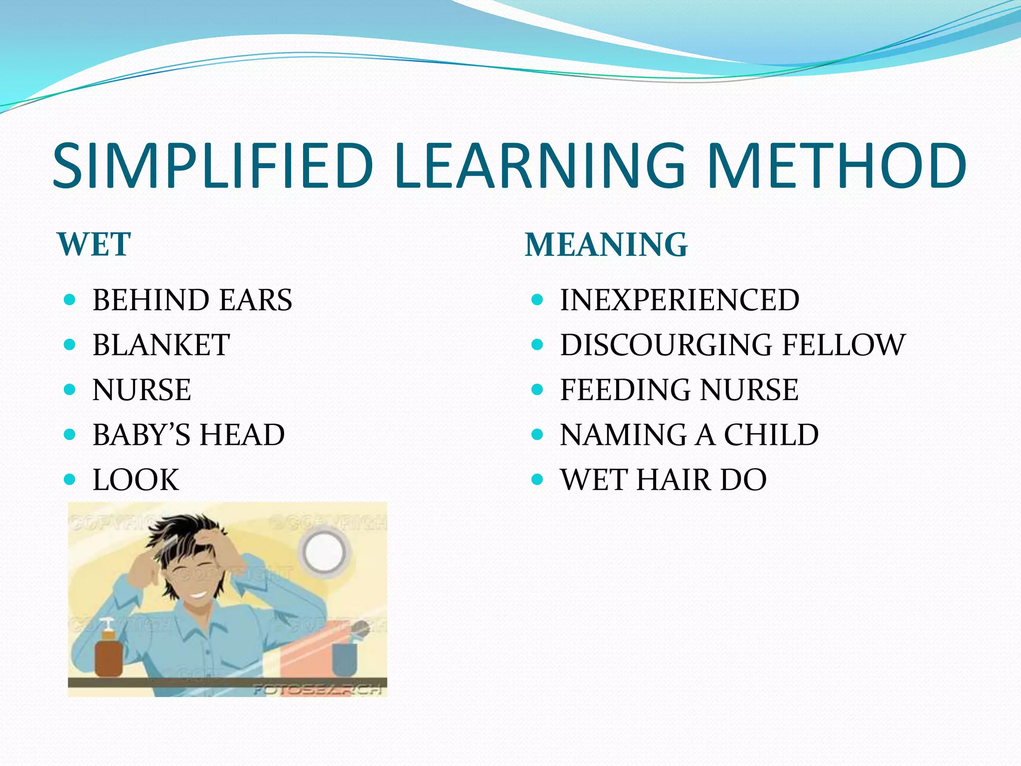Simplified methods of learning english | PPT