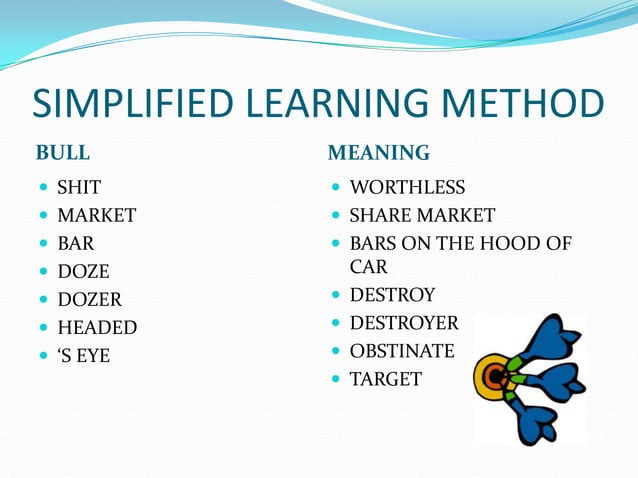 Simplified methods of learning english | PPT