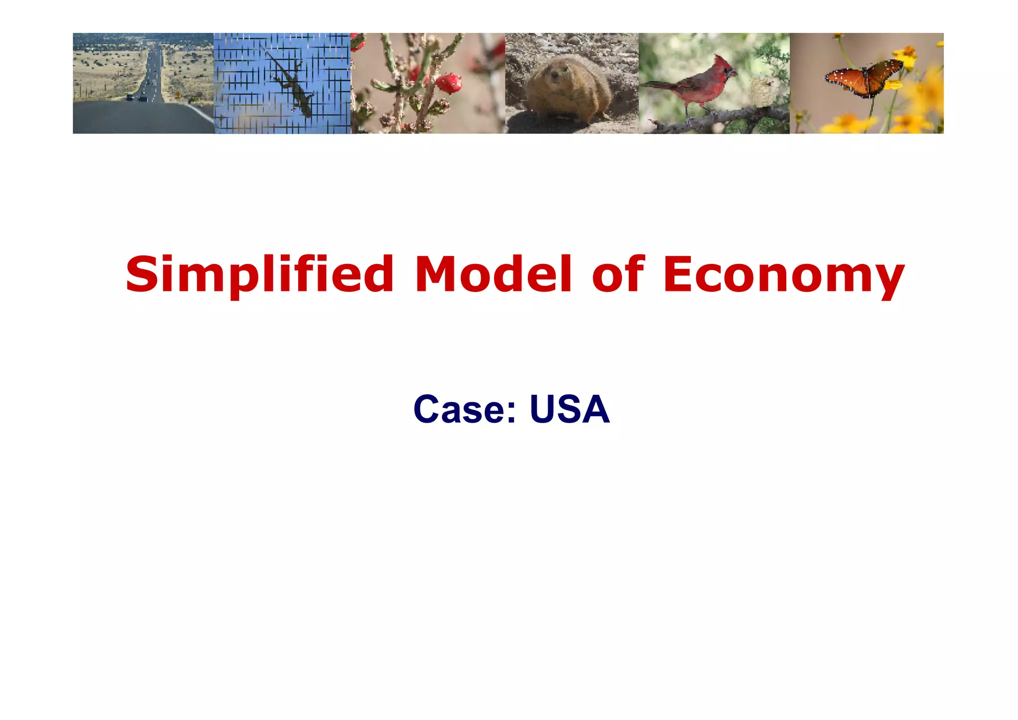 Economy Model USA | PPT