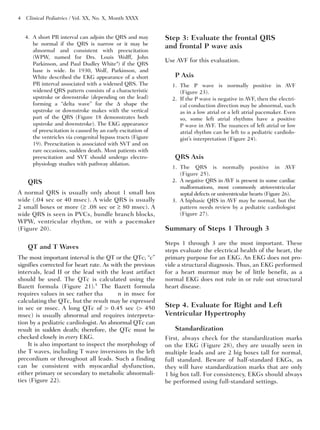 Simplified pediatric electrocardiogram interpretation | PDF