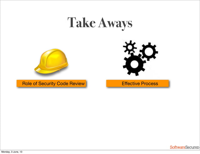 Simplified Security Code Review Process | PPT