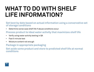 Examining Simplified Shelf Life Testing Methods | PDF