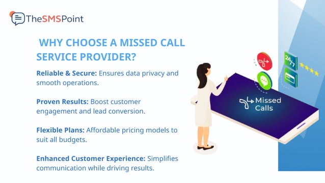 Simplified Solutions & Easy Onboarding with Missed Call Service Provider.pptx