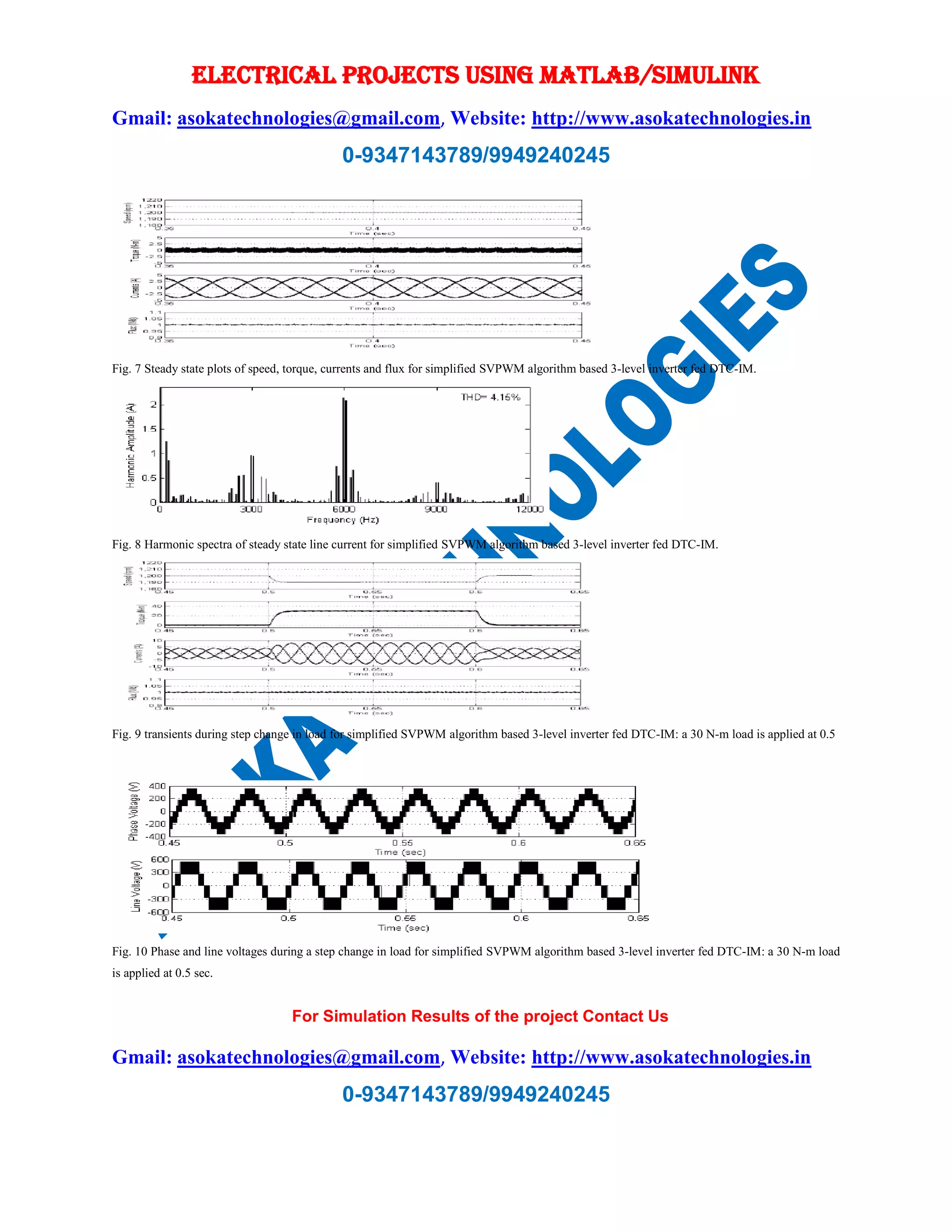Simplified svpwm algorithm for neutral point clamped 3 level inverter fed dtc im drive | PDF