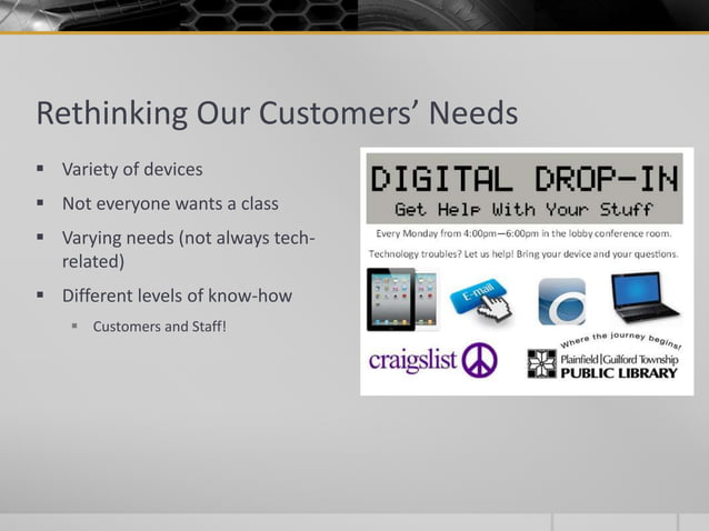 Simplified technology training for the public | PPT