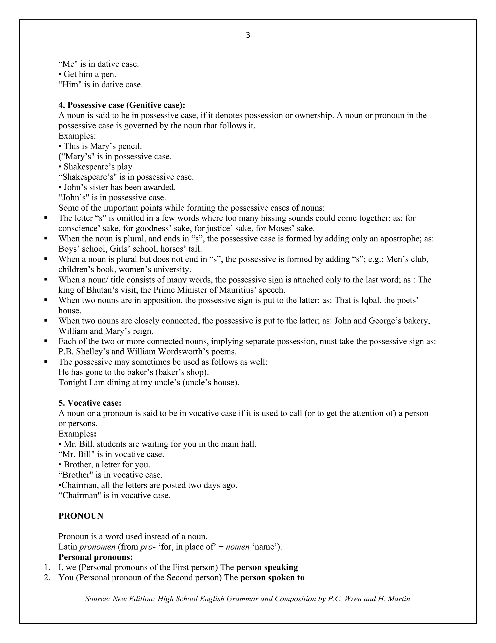 Simplified version, preliminary reading for grammar and syntax (3 ...