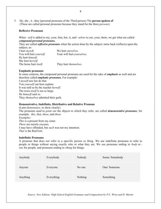 Simplified version, preliminary reading for grammar and syntax (3 ...