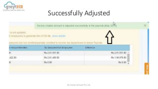 eTDS - Generating Form 24Q - using greytHR | PPTX