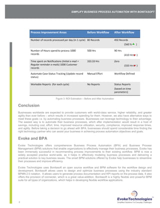 Simplify Business Process Management with Bonitasoft BPM | PDF