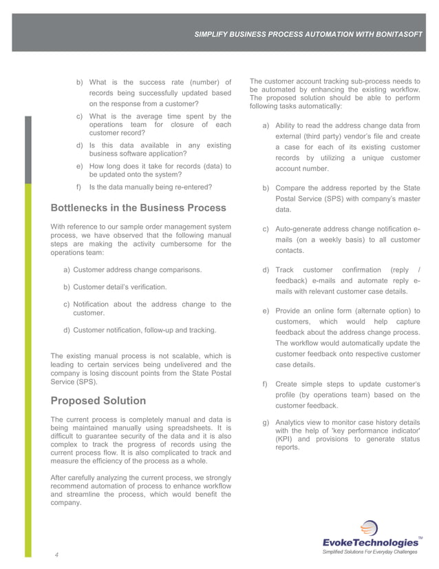 Simplify Business Process Management with Bonitasoft BPM | PDF