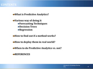 A high level overview of all that is Analytics | PPT
