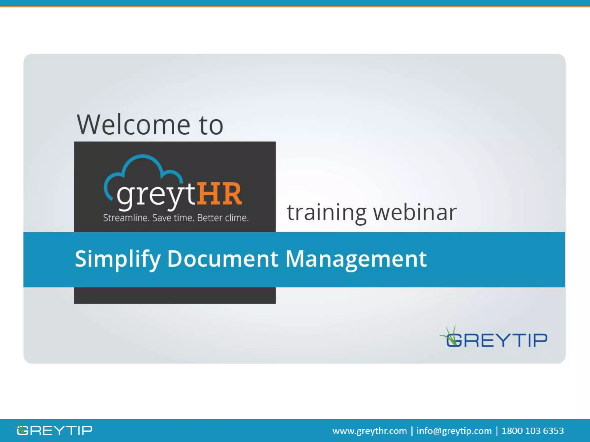 Simplify document management with greytHR | PPTX