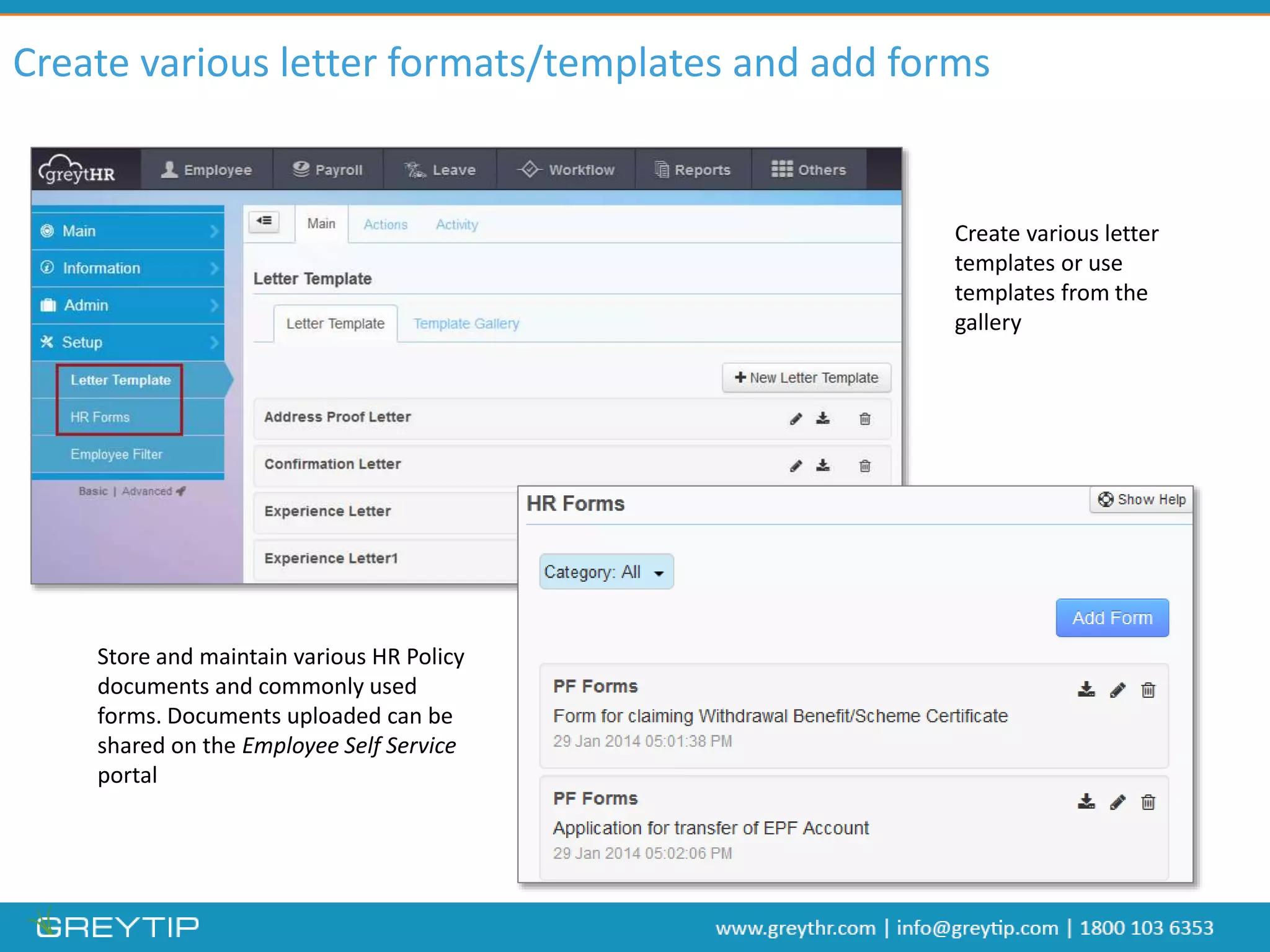 Simplify document management with greytHR | PPTX
