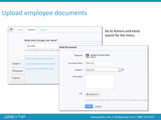 Simplify document management with greytHR | PPTX