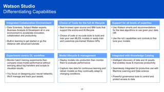 Simplifying AI and Machine Learning with Watson Studio | PPTX