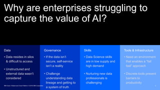Simplifying AI and Machine Learning with Watson Studio | PPTX