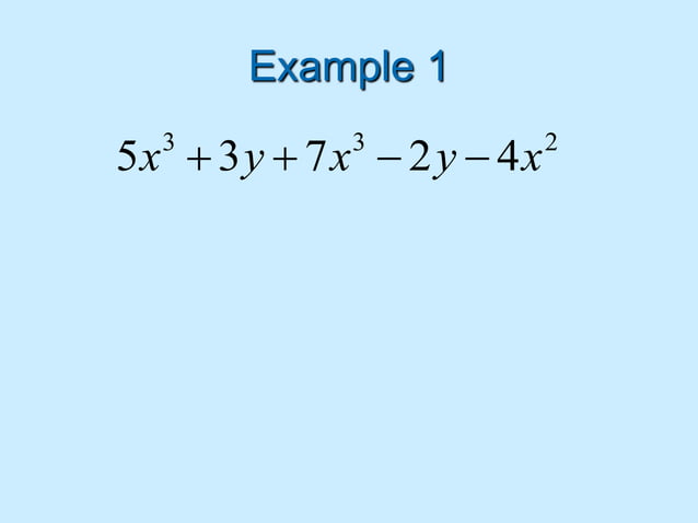 Math: simplifying algebraic expressions | PPT