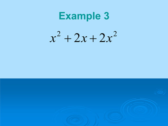 Math: simplifying algebraic expressions | PPT