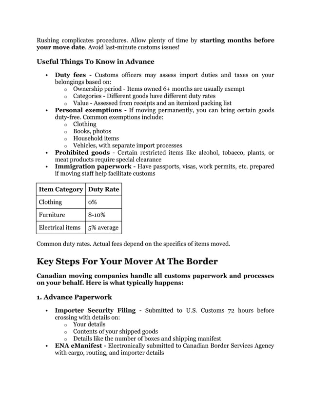 Simplifying Border Crossings How Canadian Movers Navigate U.S. Customs.docx