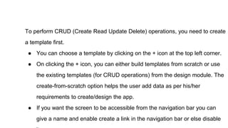 Simplifying CRUD operations using budibase | PPTX | Databases ...