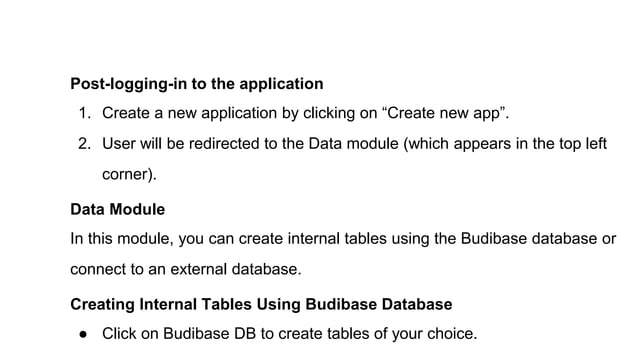 Simplifying Crud Operations Using Budibase Pptx Databases Computer Software And Applications