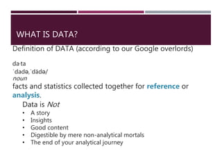 Simplifying Data Presentations | PPT