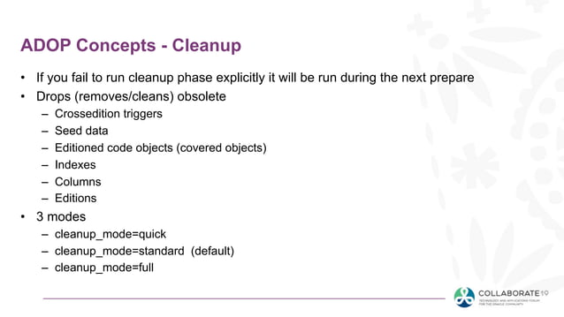 Simplifying EBS 12.2 ADOP - Collaborate 2019 | PPT