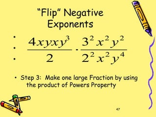 Simplify Exponents