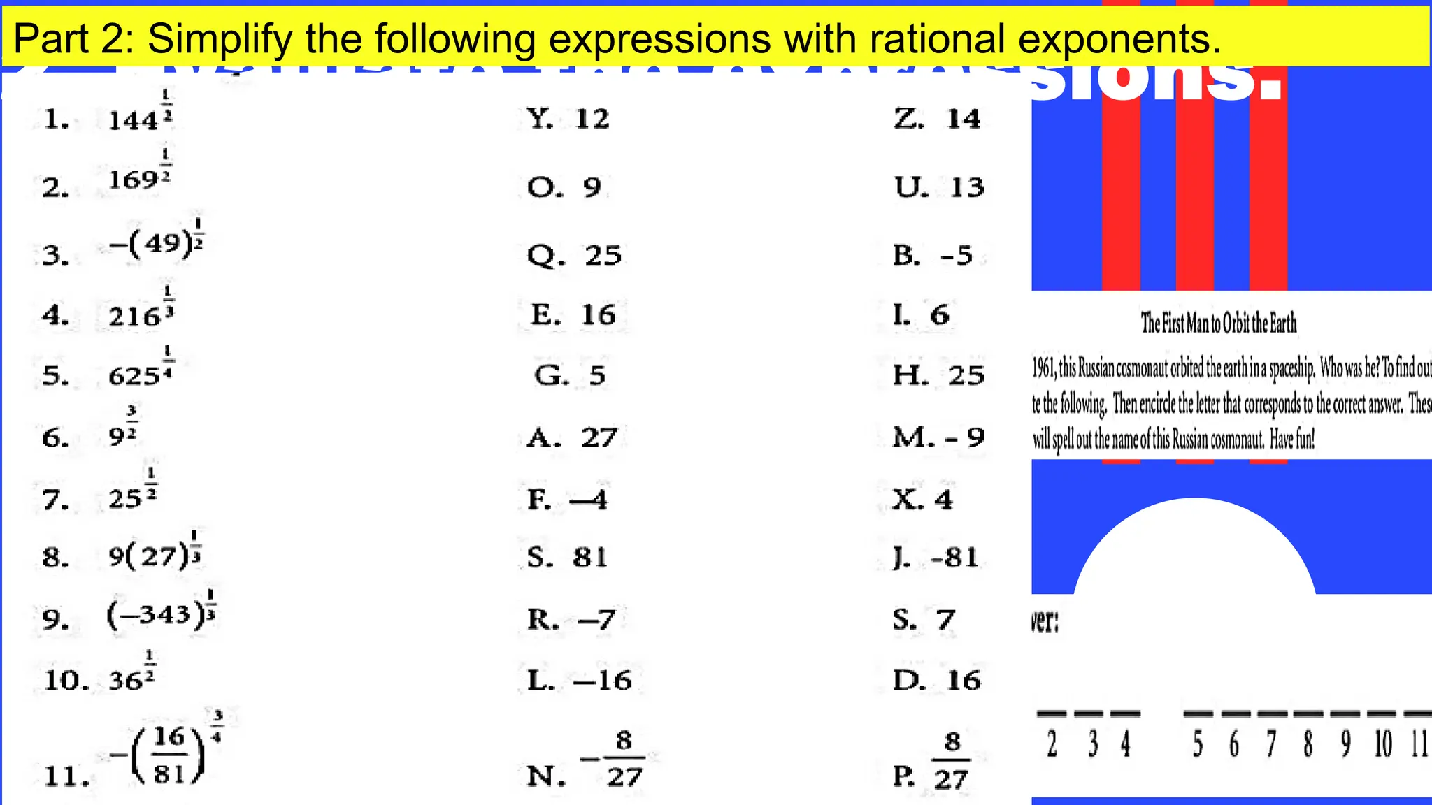 SIMPLIFYING EXPRESSIONS WITH RATIONAL EXPONENTS.pptx