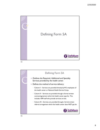 Simplifying form 5A the logic behind reporting scope of services | PDF