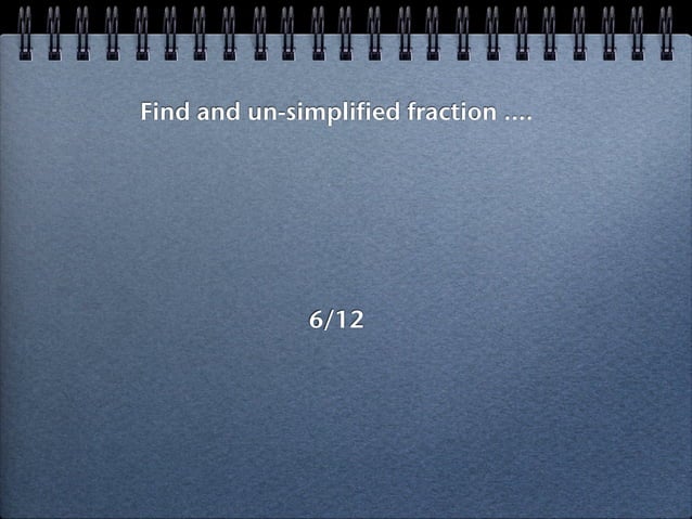 Simplifying fraction | KEY