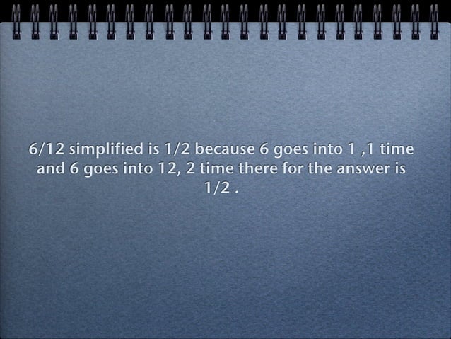 Simplifying fraction | KEY