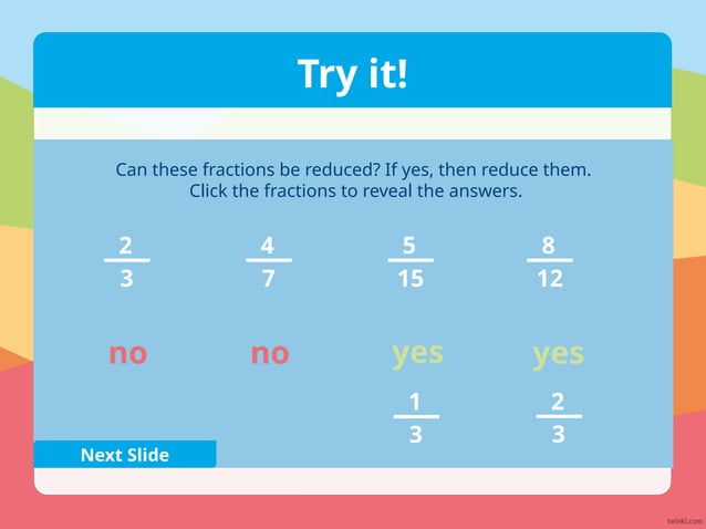 Simplifying fractions Reduce fractions.pptx