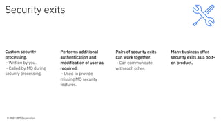 Simplifying IBM MQ Security in your MQ estate | PDF