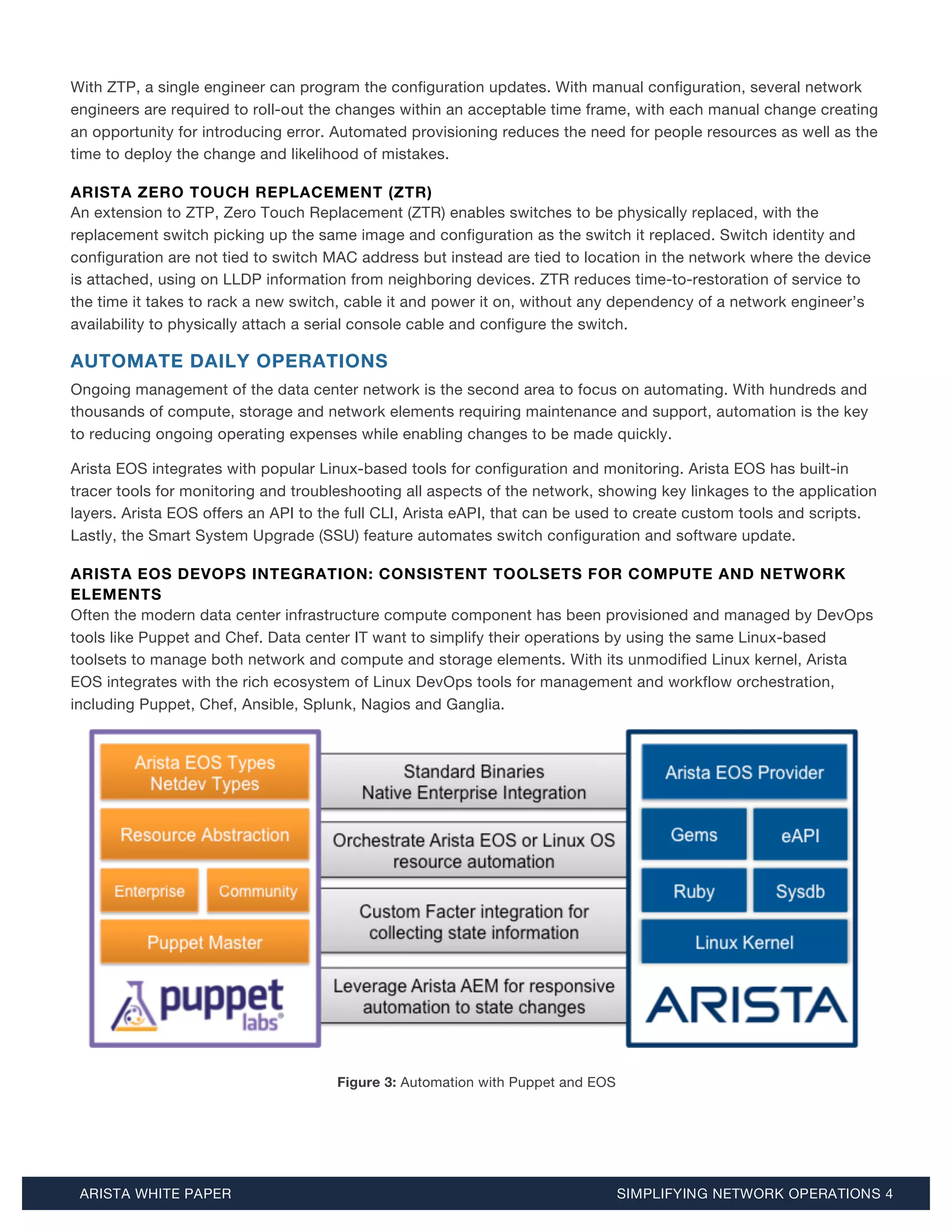 Simplifying network operations_data_center_automation_whitepaper | PDF | Cloud Computing | Internet