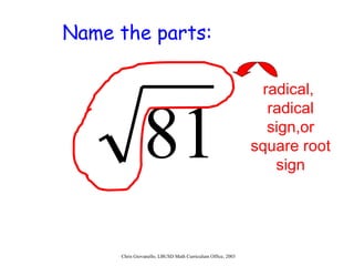 Simplifying+radicals | PPT