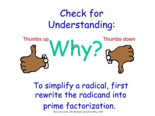 Simplifying+radicals | PPT