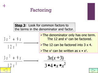 Simplifying Rational Expressions | PPT