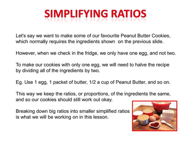 Simplifying Ratios | PPTX